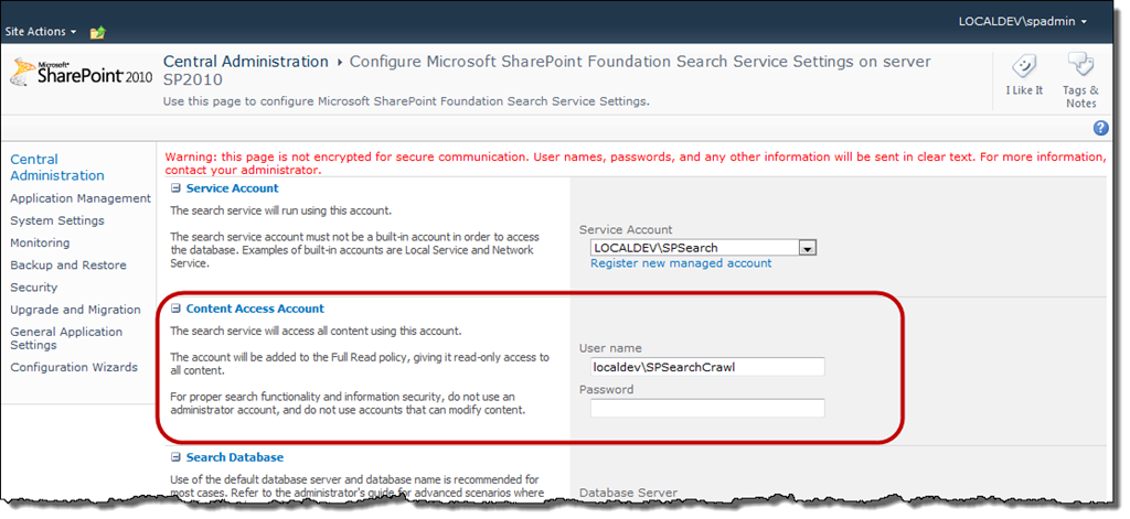 Service Accounts and Managed Service Accounts in SharePoint 2010